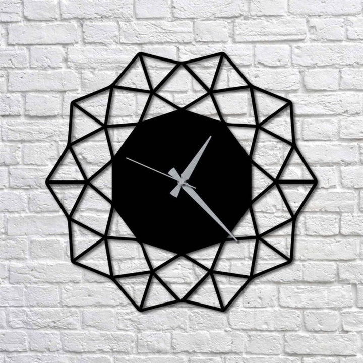 Arabic Star 3D Wall Clock – MW Mart FZE LLC
